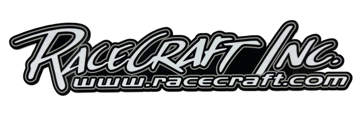 Racecraft Inc. Sticker 10" – Tin Soldier Racecars