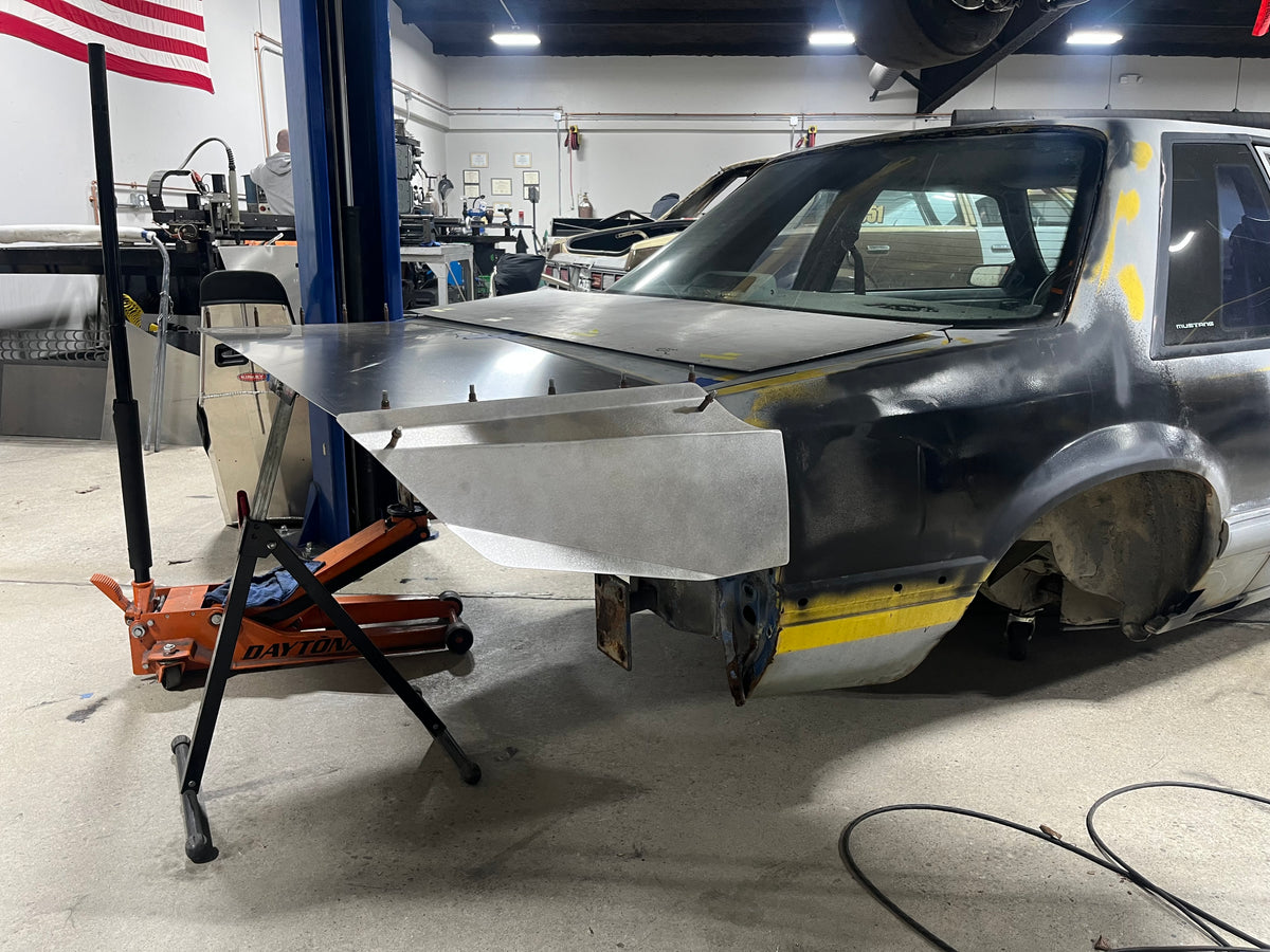 80-93 Mustang Coupe Carbon Wing - TSR/Kostick – Tin Soldier Racecars