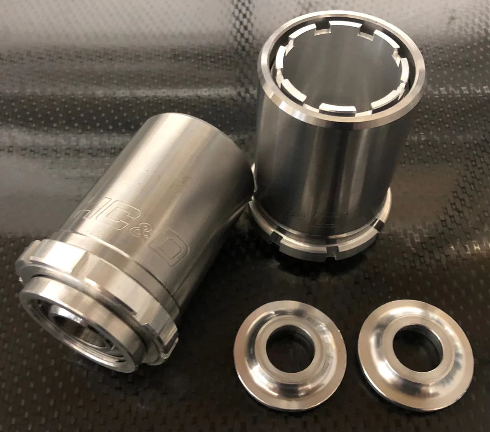 HCD adjustable strut cups – Tin Soldier Racecars